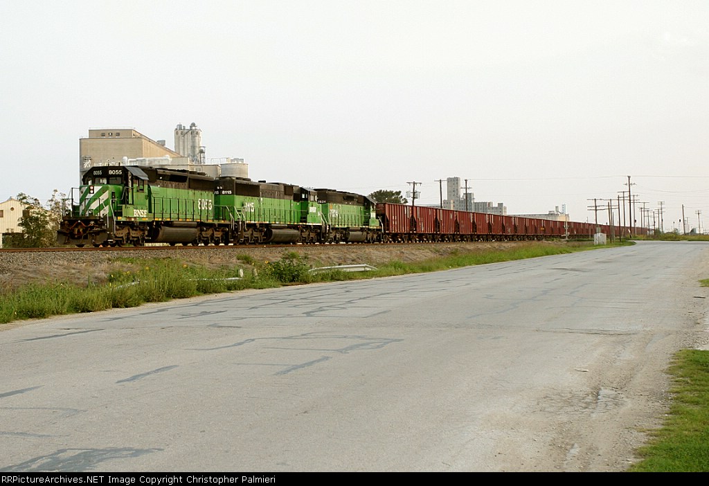BNSF 8055, 8115, and 7824